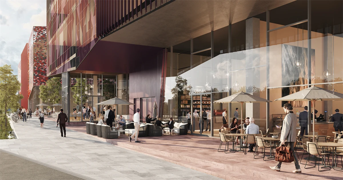 New Triaden: "The idea is to redefine the concept of a shopping centre ...