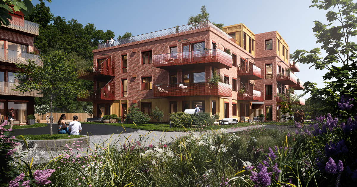 Bolig til salgs: Heggedal Hage i Asker – fra 49 til 105 m² | Thon